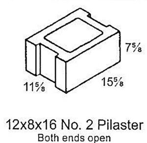 12 Inch Wide Block - Southwest Block
