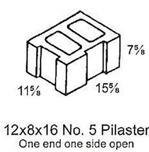 12 Inch Wide Block - Southwest Block