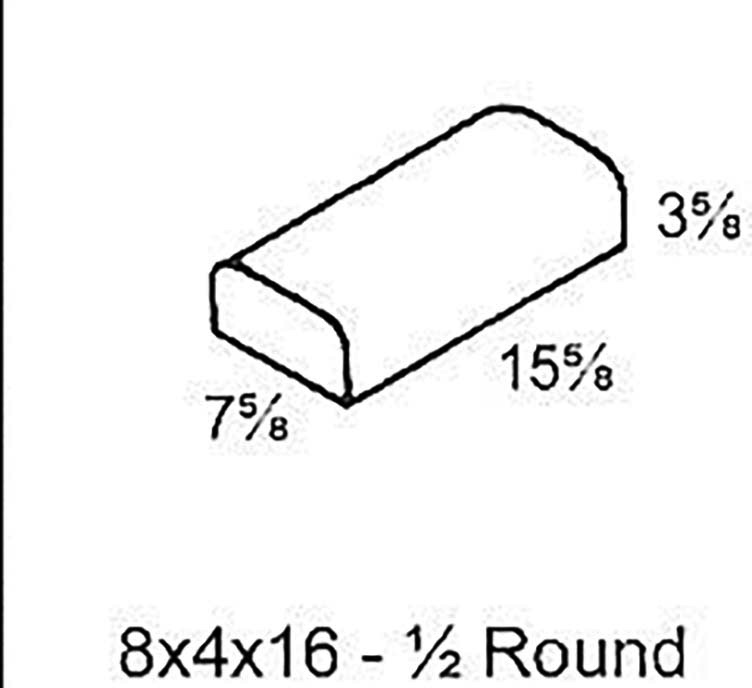 8 Inch Wide Block - Southwest Block